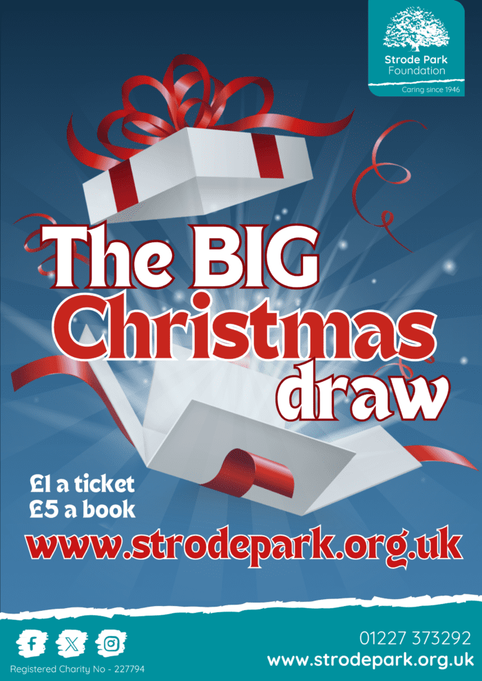 Big Christmas Draw - Strode Park Foundation