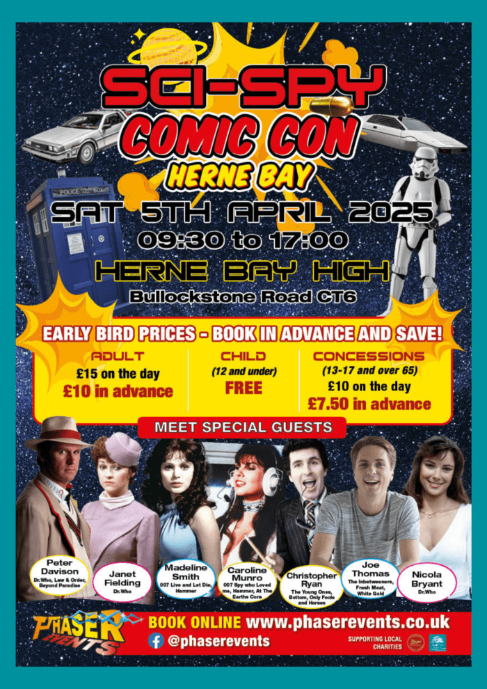 Sci-Spy Comic Con Herne Bay - Strode Park Foundation
